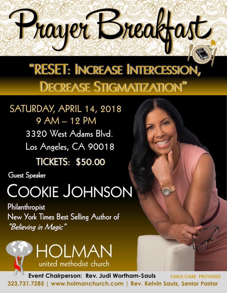 PRAYER BREAKFAST – 2018 – Flyer REVISED2 – Holman United Methodist Church