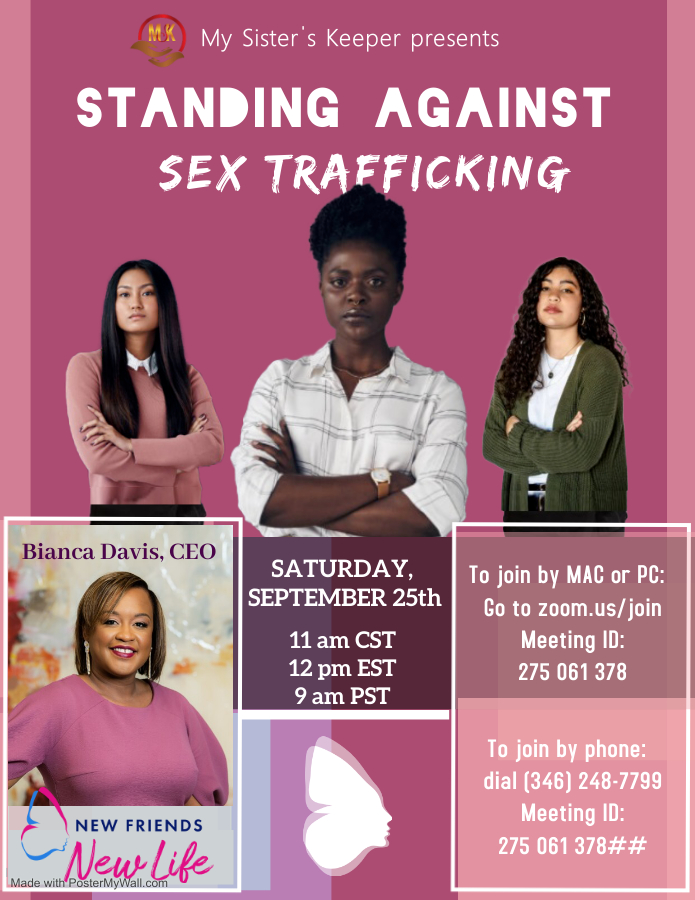 Msk Standing Against Sex Trafficking Flyer Holman United Methodist