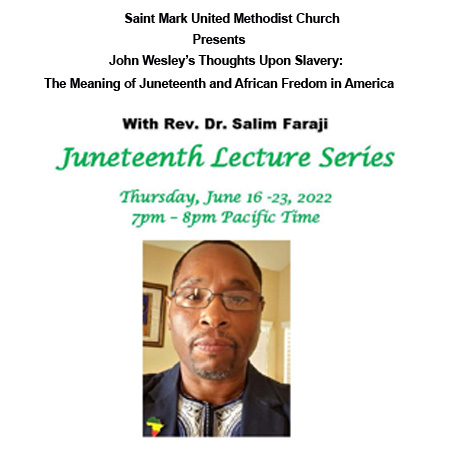 Juneteenth Thursday Bible Study 2022 FI – Holman United Methodist Church