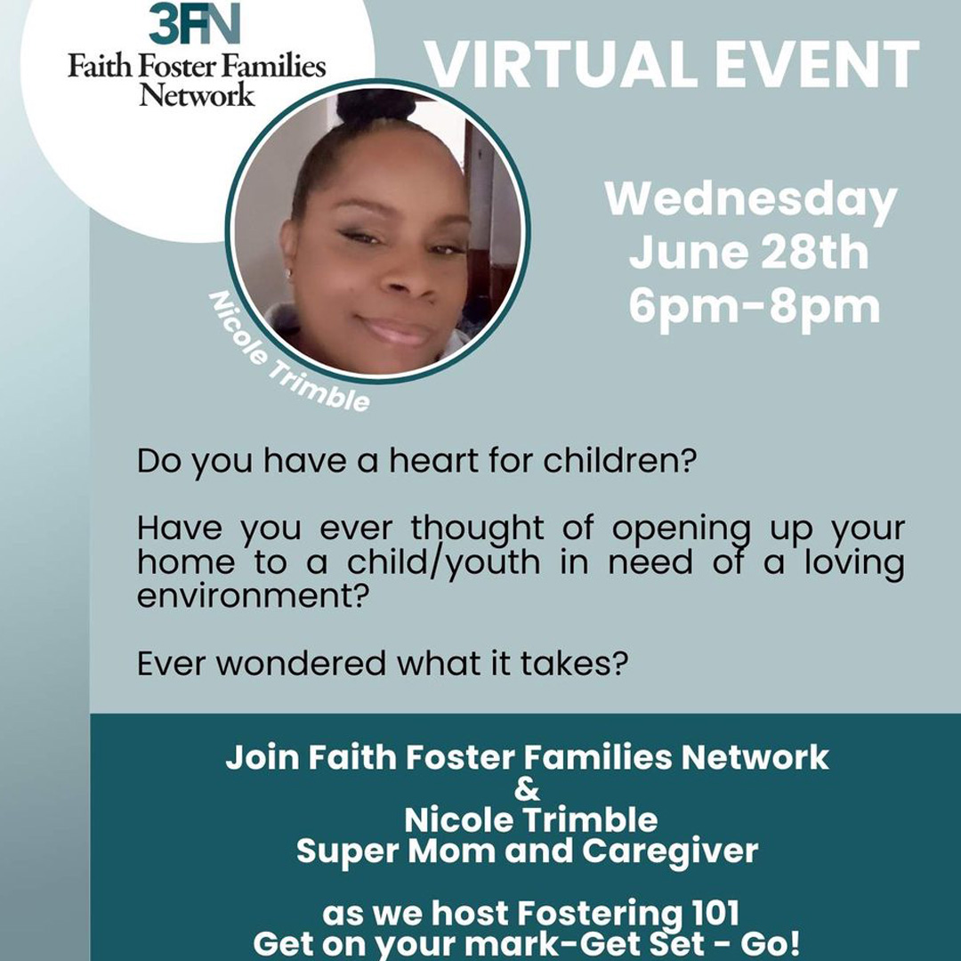 3FN Virtual Event – Fostering 101 – Holman United Methodist Church