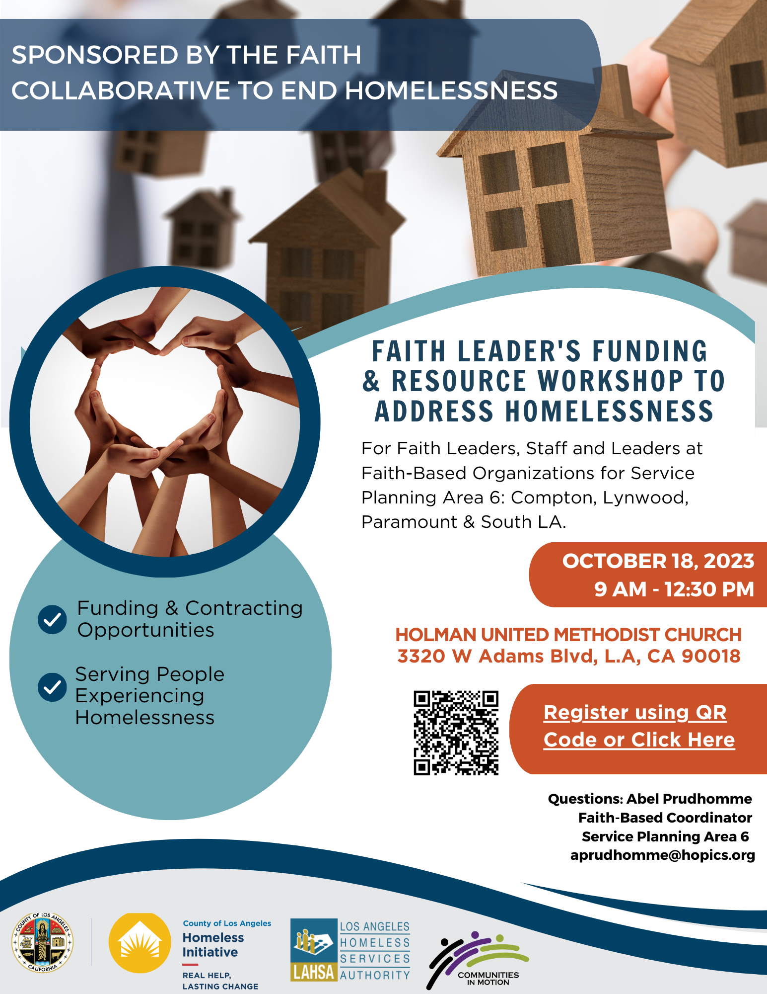 SPA 6 Faith Leaders Workshop on Homelessness 10 18 23 Final – Holman ...