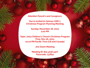 zoom backgrounds Christmas – Holman United Methodist Church